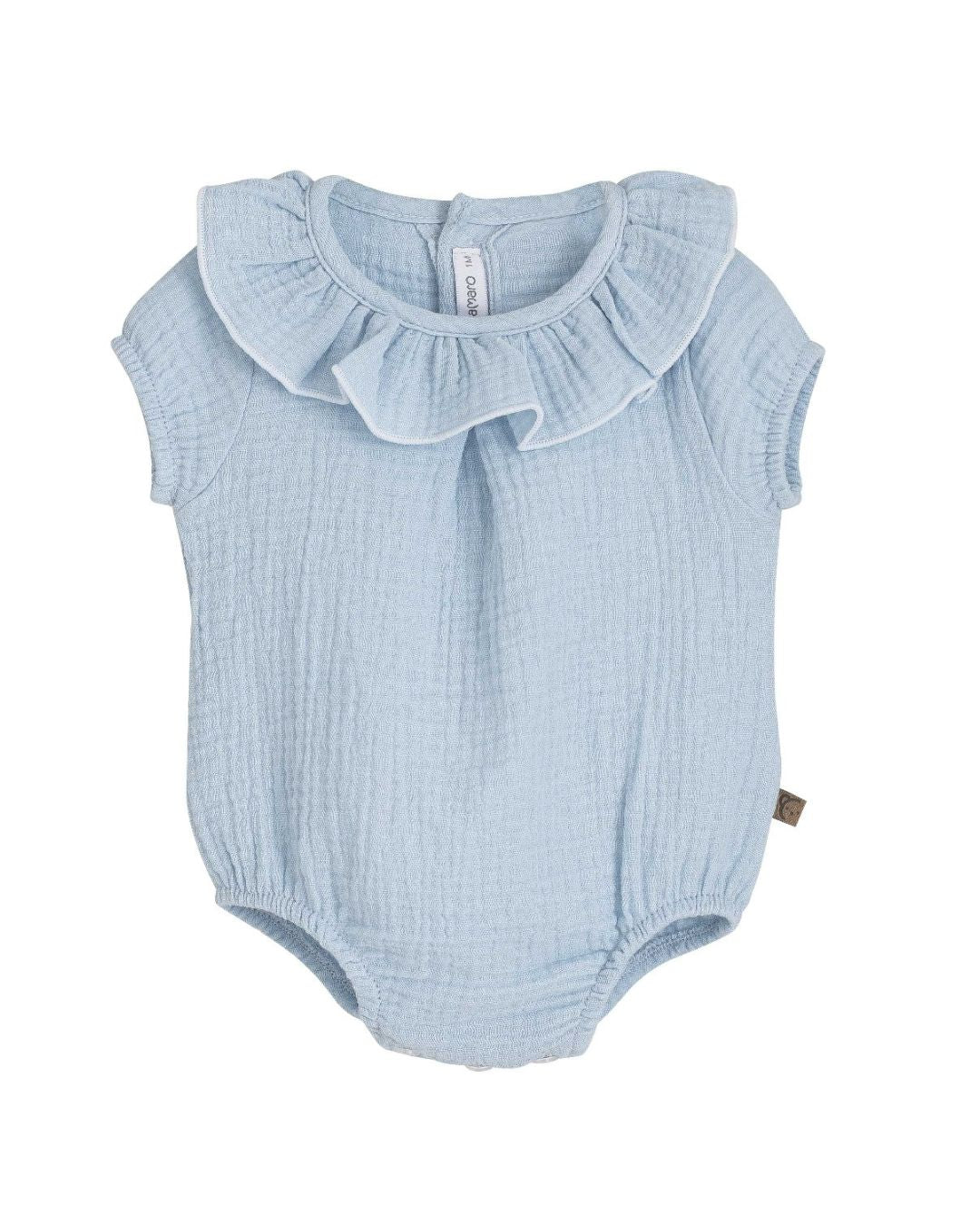 Pelele Alborán Azul - Calamaro – Tienda Grumetes Moda Infantil