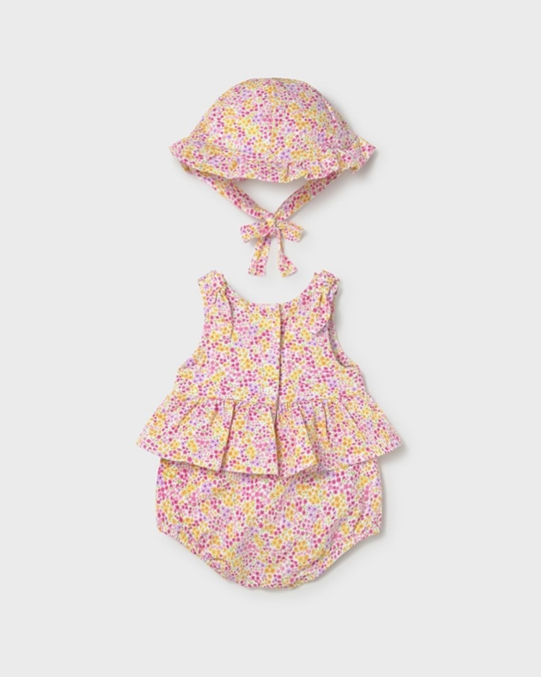 Pelele Bebé Niña Flores Rosa 1632-024 - Mayoral – Tienda Grumetes Moda ...